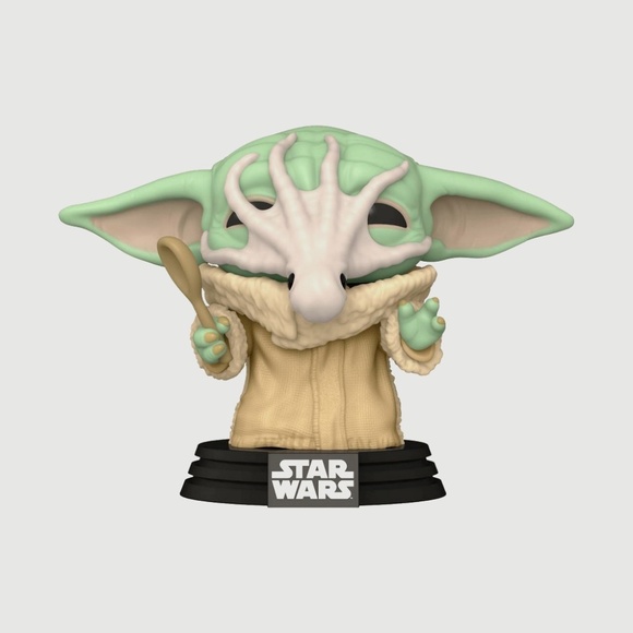 Funko | Toys | Funko Pop Star Wars The Mandalorian Grogu With Chowder ...